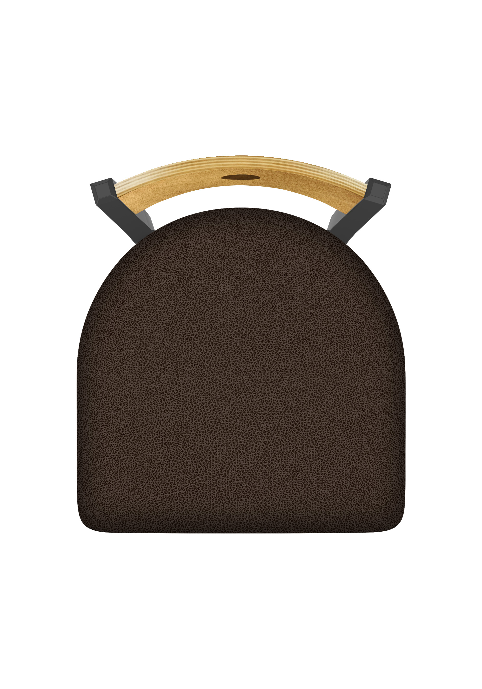 25-Inch Medium Stained Medium Wood Keyhole Back Counter Stool with ...