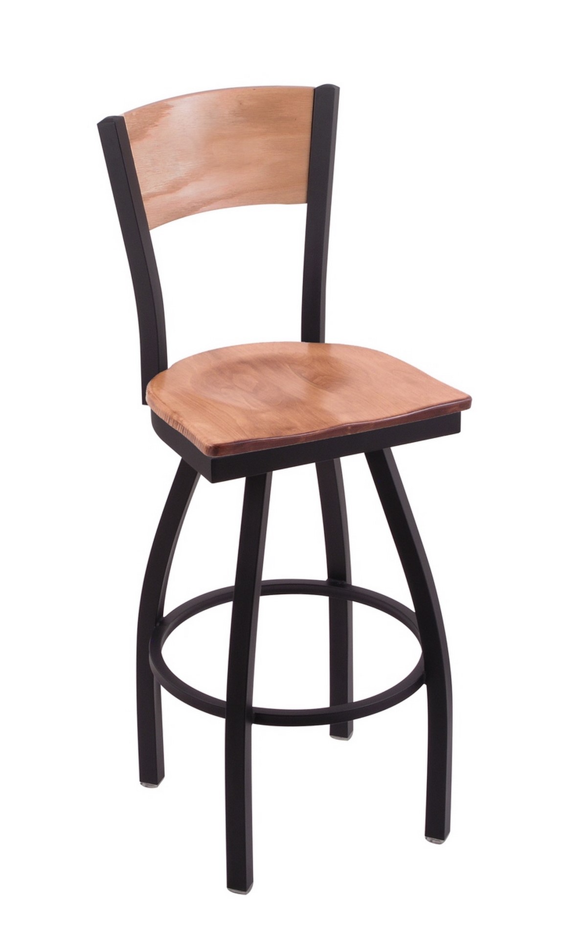 New Jersey Devils 30-Inch Swivel Bar Stool w/ Black Wrinkle Finish ...